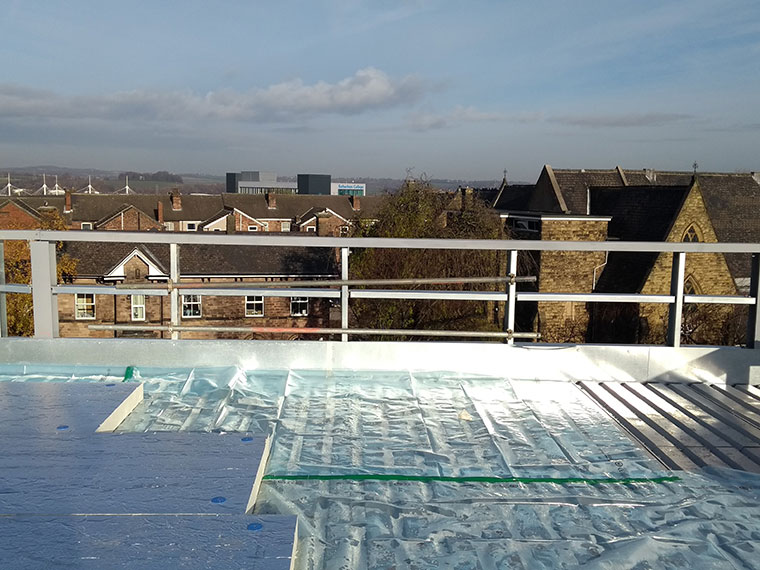 Views of Rotherham from the UCR roof - RNN Group